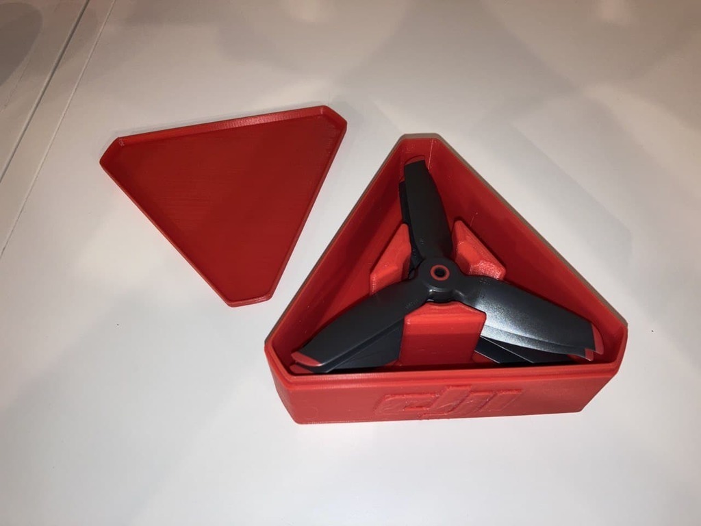 STL file DJI FPV Propeller Box / Propeller storage container 🚁 ・3D ...