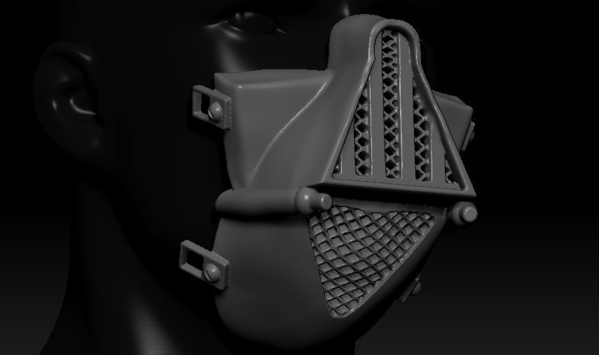 🏥 Quarantine Mask Darth Vader・Free STL File for ・Cults