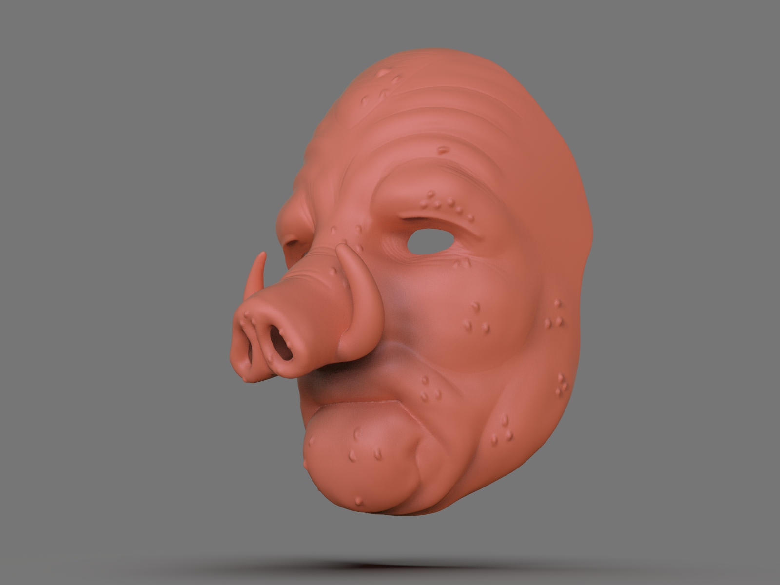STL file Wookalar Mask 👹 (OBJ)・3D print model to download・Cults