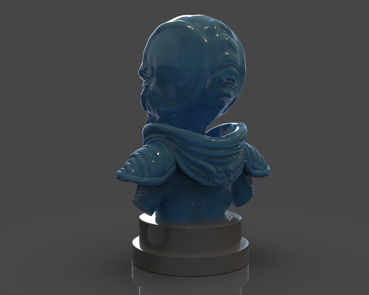 👤 Crypto 137 Destroy all Humans Bust・ 3D File for ・Cults