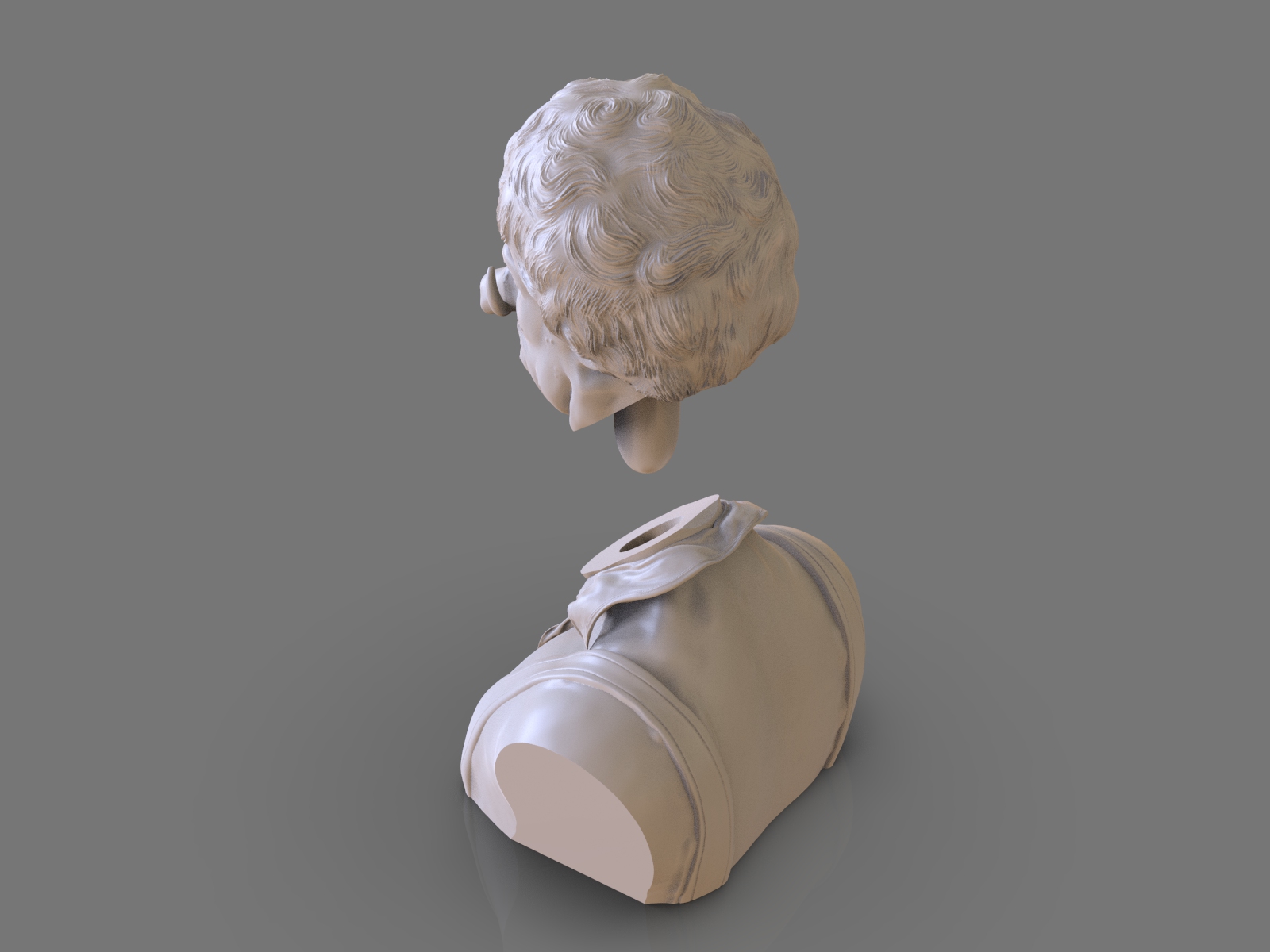OBJ file Wookalar Bust 👤 ・3D printing design to download・Cults