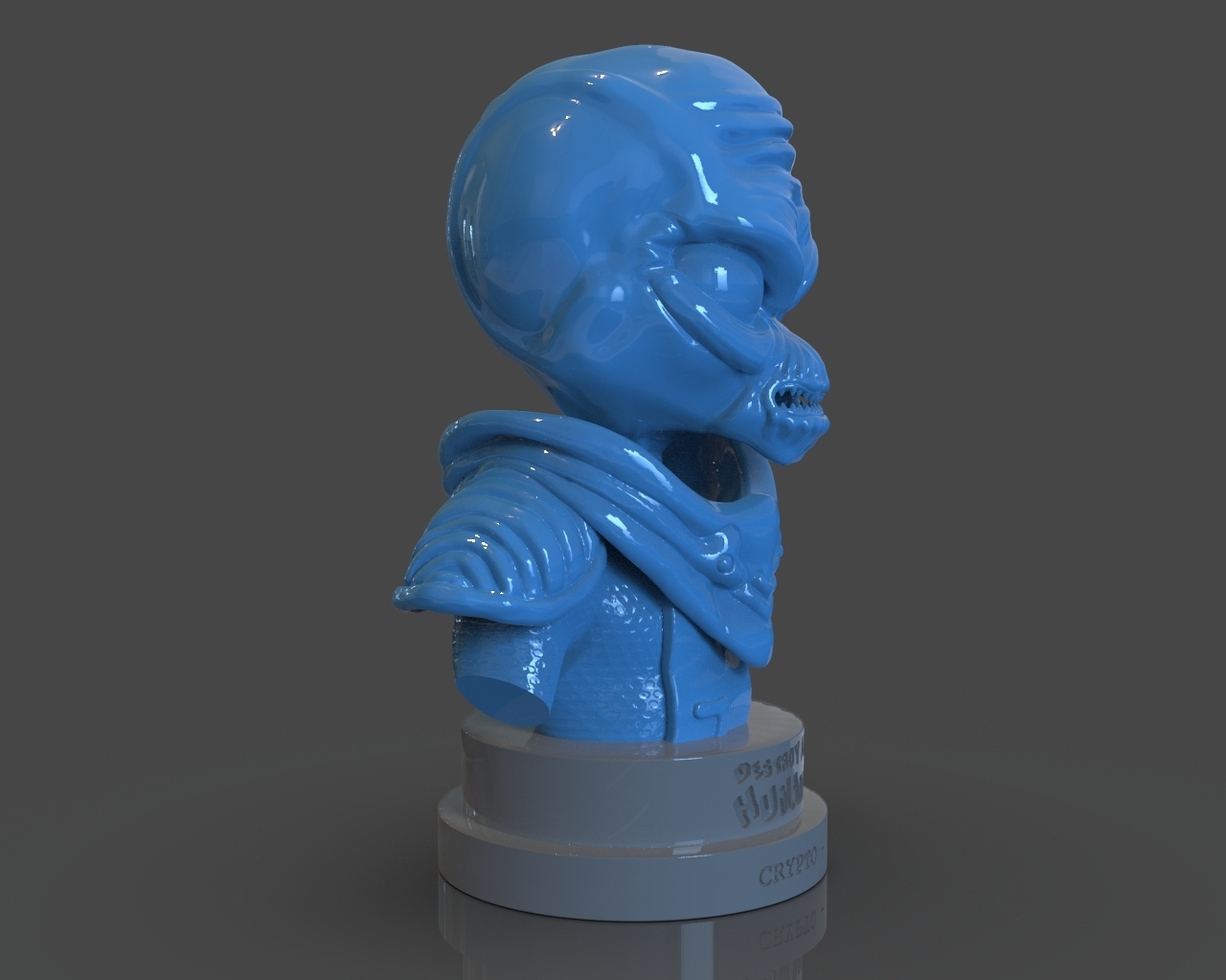👤 Crypto 137 Destroy all Humans Bust・ 3D File for ・Cults