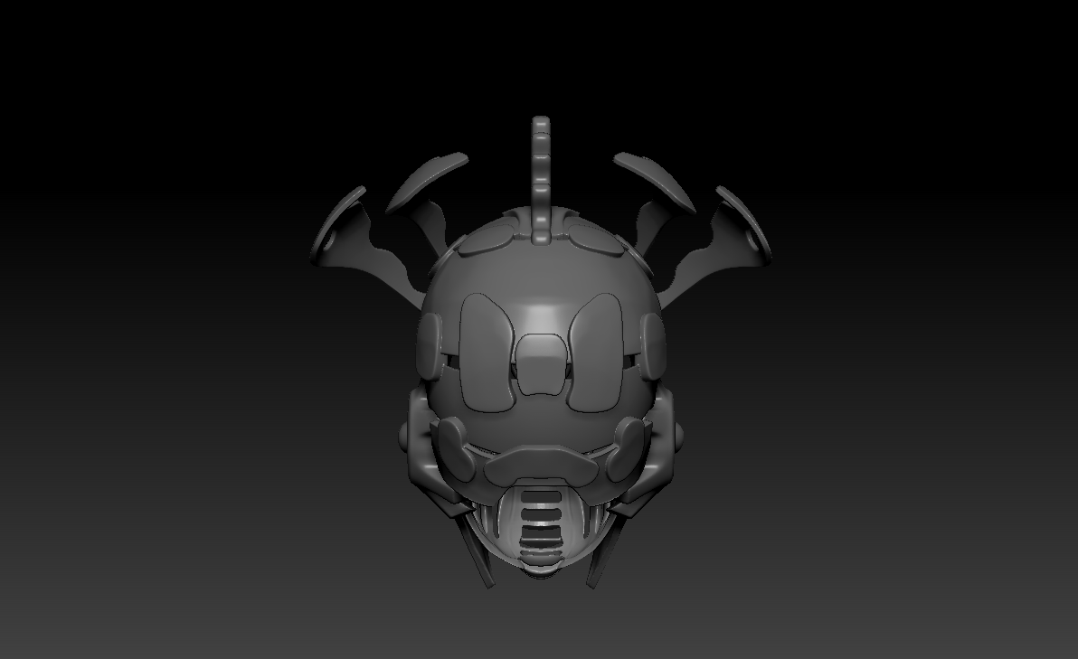 STL file Cyber Punk Helmet 🪖 (OBJ)・Template to download and 3D print・Cults