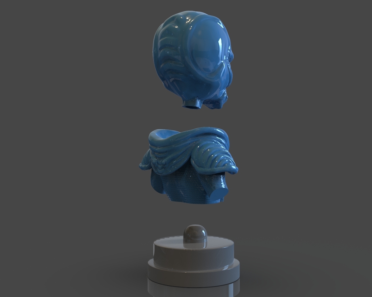 👤 Crypto 137 Destroy all Humans Bust・ 3D File for ・Cults
