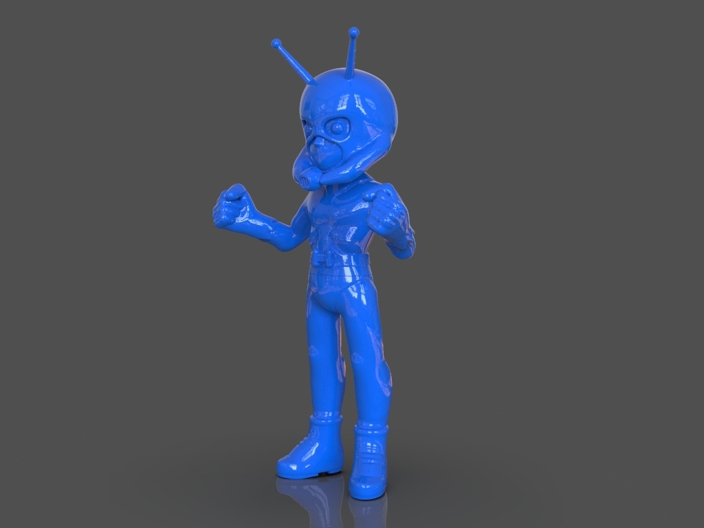 STL file Ant Man Chibi Version 3D Print 🐜・3D print model to download・Cults