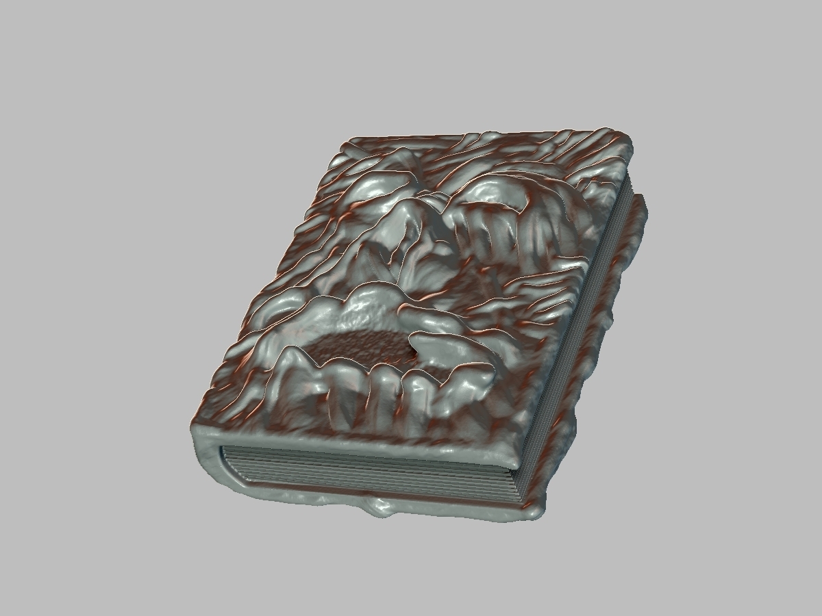 STL file Necronomicon Evil Dead Collectible 😵 (OBJ)・3D print design to ...