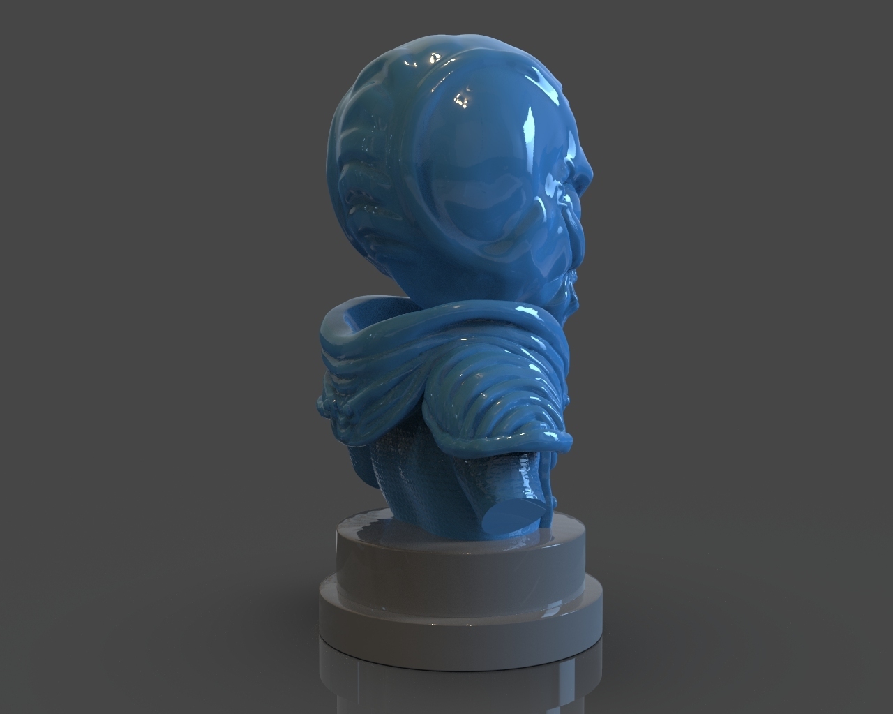 👤 Crypto 137 Destroy all Humans Bust・ 3D File for ・Cults