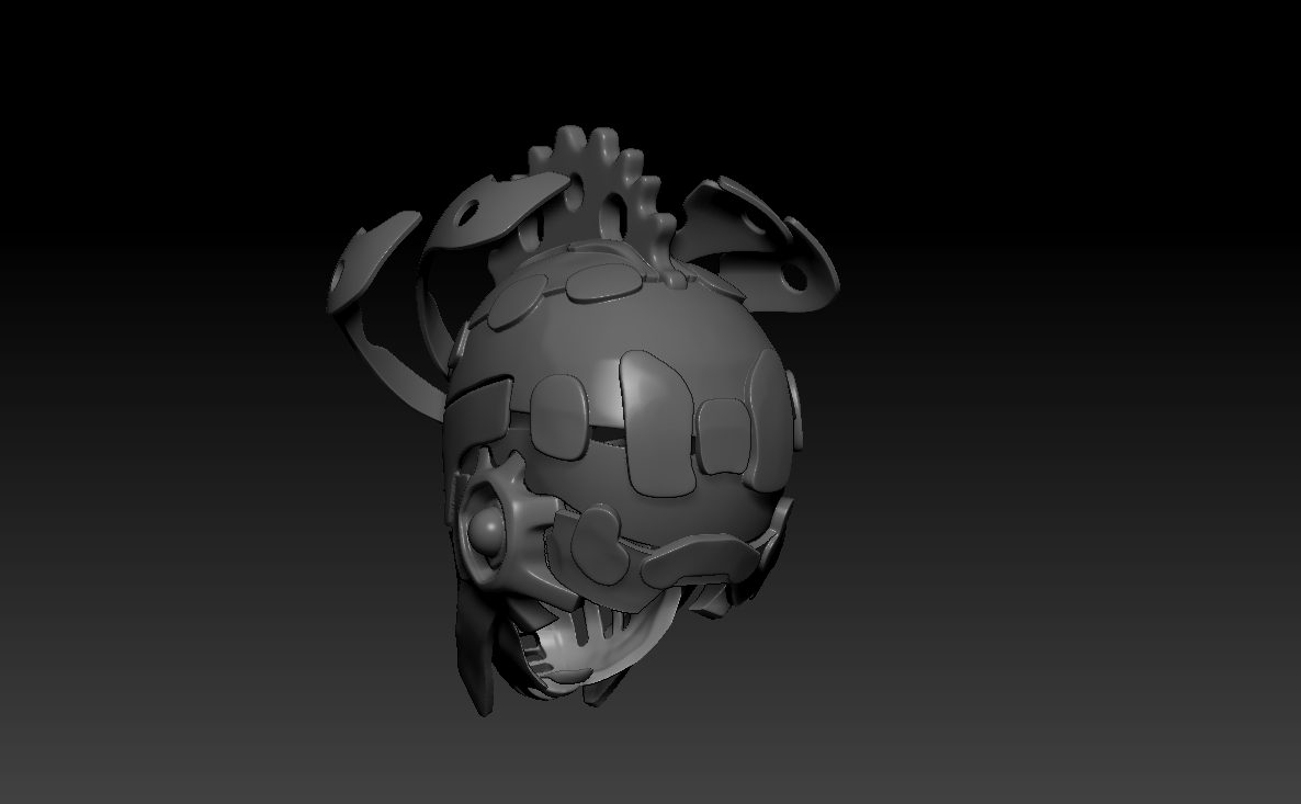 STL file Cyber Punk Helmet 🪖 (OBJ)・Template to download and 3D print・Cults