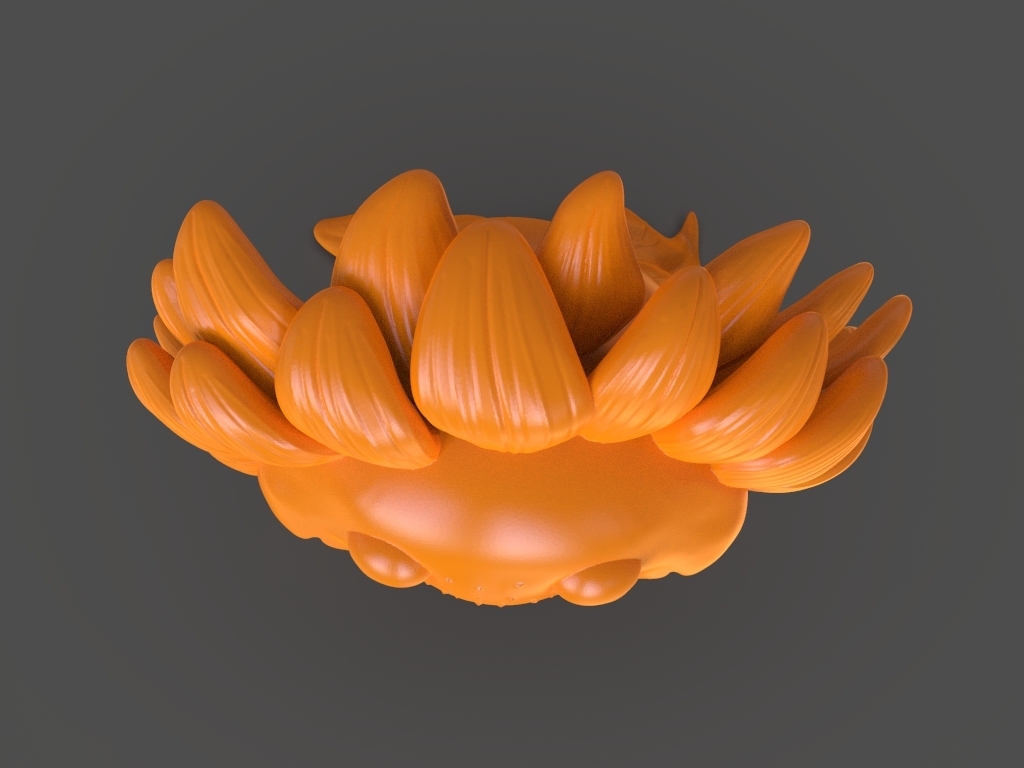 3D file Sunflower From Plants Vs Zombies 🌻・3D printing model to ...