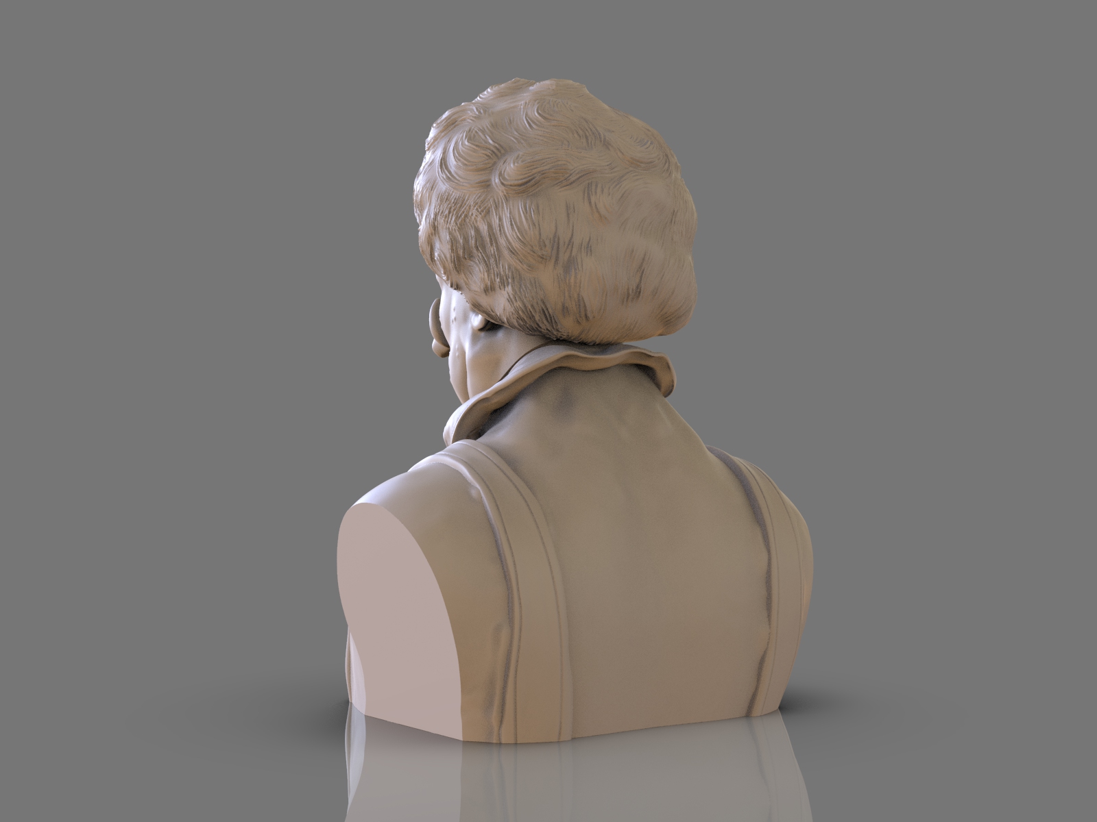 OBJ file Wookalar Bust 👤 ・3D printing design to download・Cults