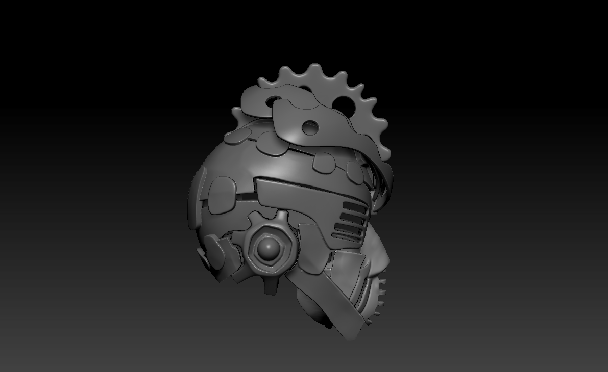 STL file Cyber Punk Helmet 🪖 (OBJ)・Template to download and 3D print・Cults