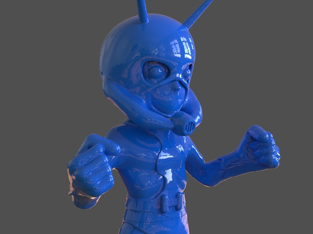 STL file Ant Man Chibi Version 3D Print 🐜・3D print model to download・Cults