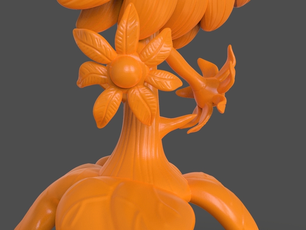 3D file Sunflower From Plants Vs Zombies 🌻・3D printing model to ...