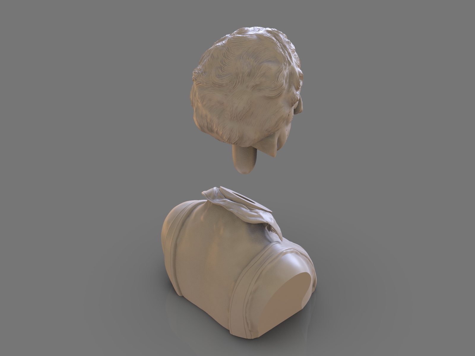 OBJ file Wookalar Bust 👤 ・3D printing design to download・Cults