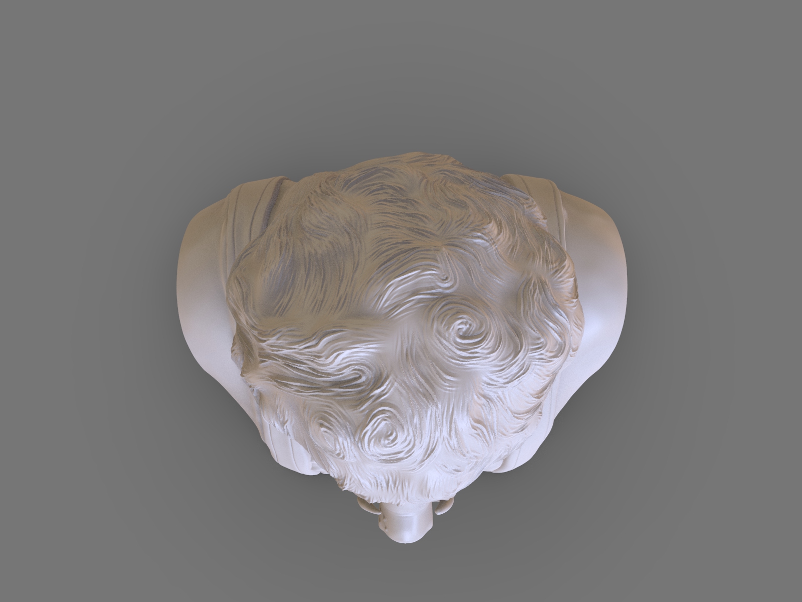 OBJ file Wookalar Bust 👤 ・3D printing design to download・Cults