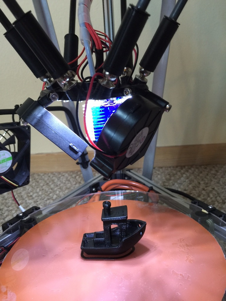 Free 3D file Magnetic Effector with 3 Fans and LED Light Ring for ...