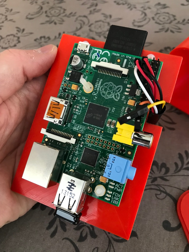🎵 DAC Case - RPi 1B - Sabre DAC ES9023・Free 3D File for ・Cults