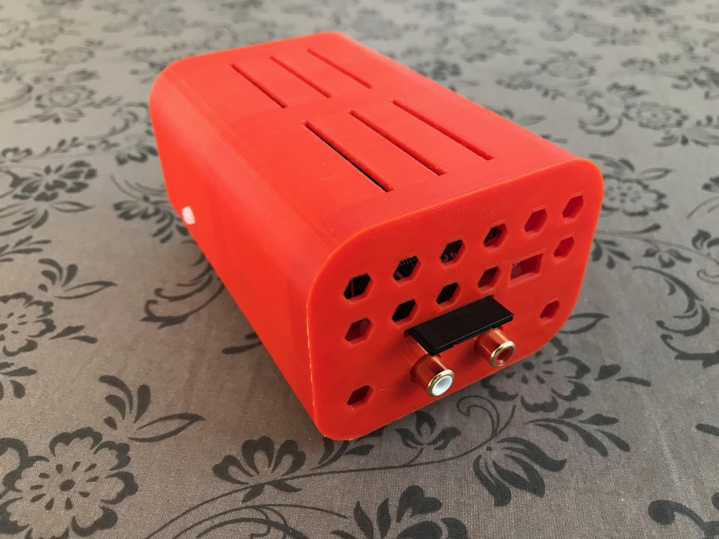 🎵 DAC Case - RPi 1B - Sabre DAC ES9023・Free 3D File for ・Cults