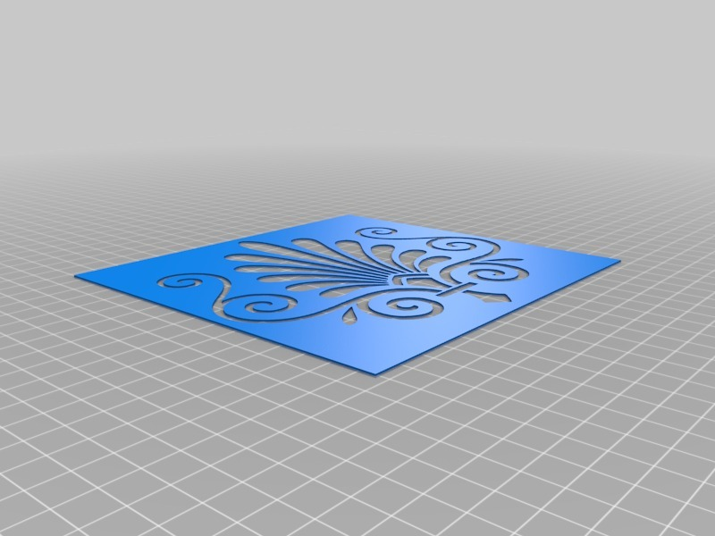 Free 3D file Filigree Stencil 🎨 ・Design to download and 3D print・Cults