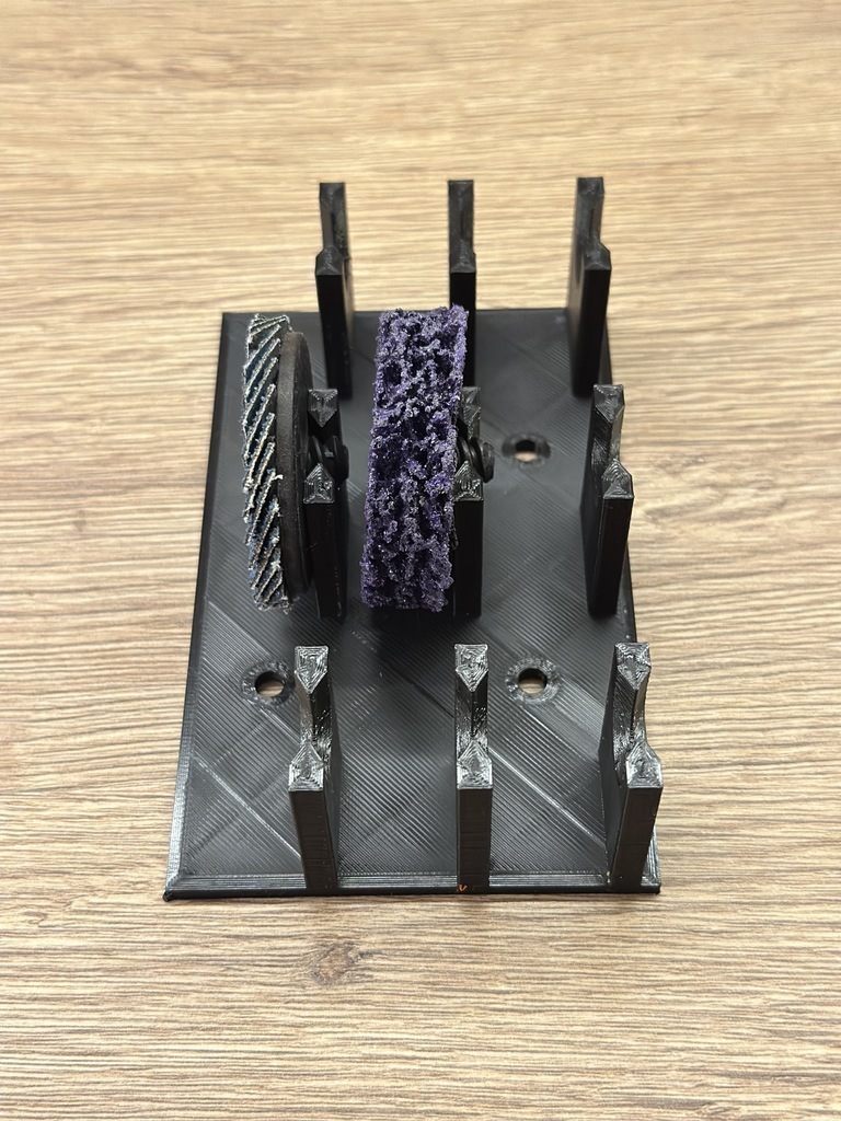 💾 Sanding disk holder for 50mm (2") Roloc Scotch Brite type disks・Free ...