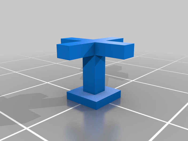 Free 3D file small overhang support test for Zed support spacing 🤏・3D ...