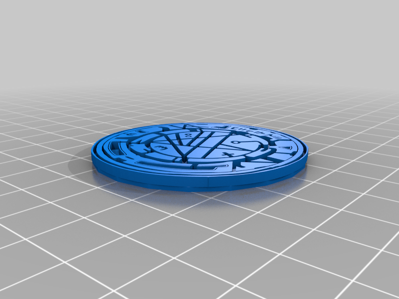 Free 3D file ICRPG Hero Coin 50mm 🪙 ・3D printable design to download・Cults