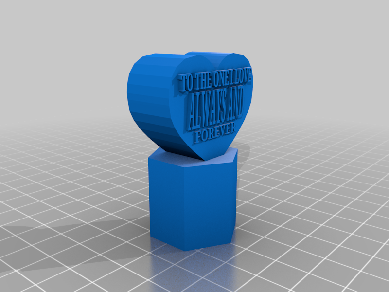 STL file The one i love ️‍🔥 ・3D printable model to download・Cults