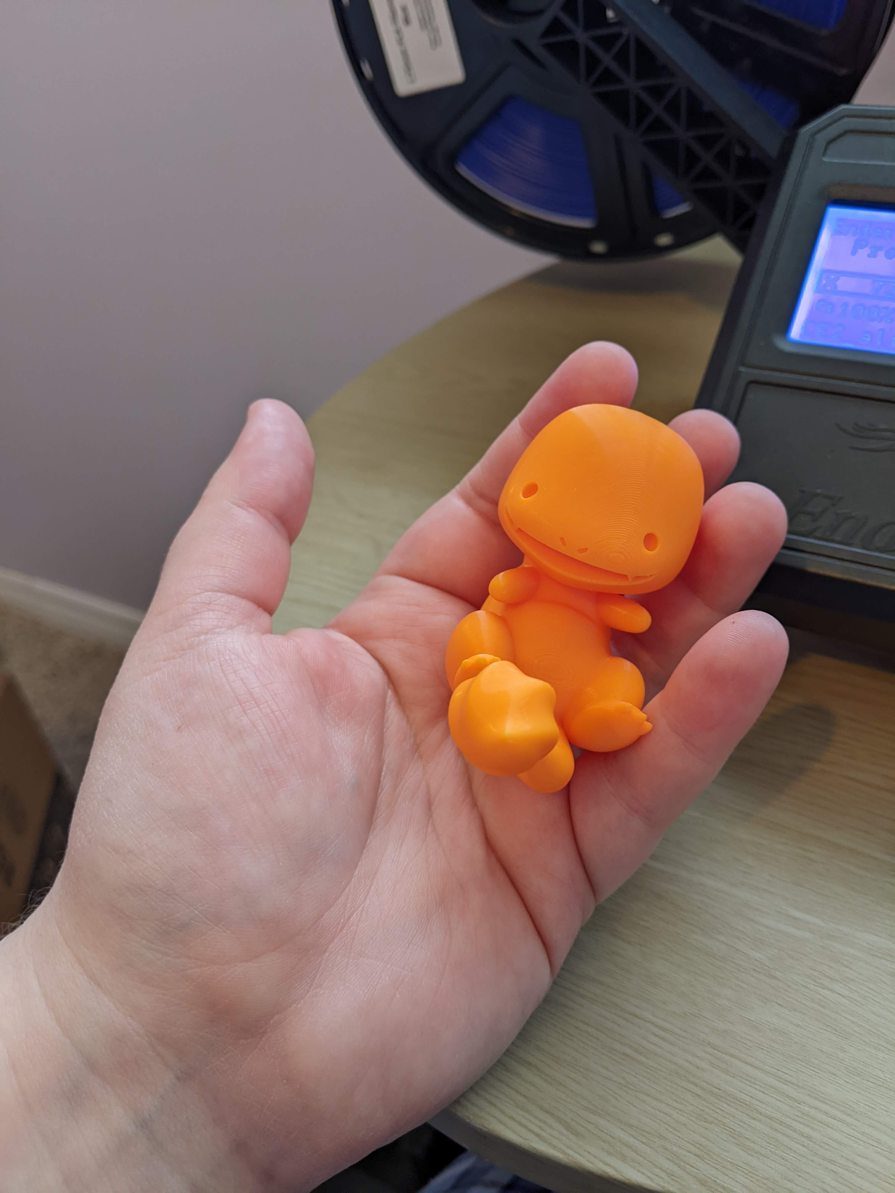 🐉 Charmander Seudo・3D Print・Cults