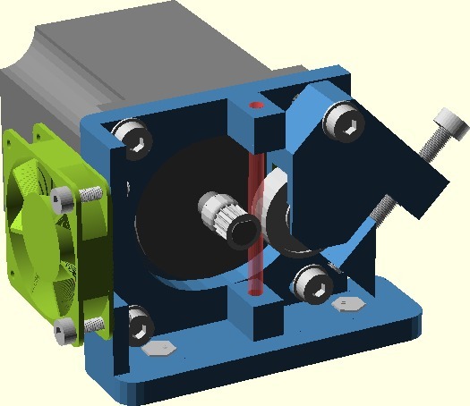 🔧 Extruder-X universal -1.75/3mm, direct drive extruder, Nema 17/23・Free 3D File for ・Cults