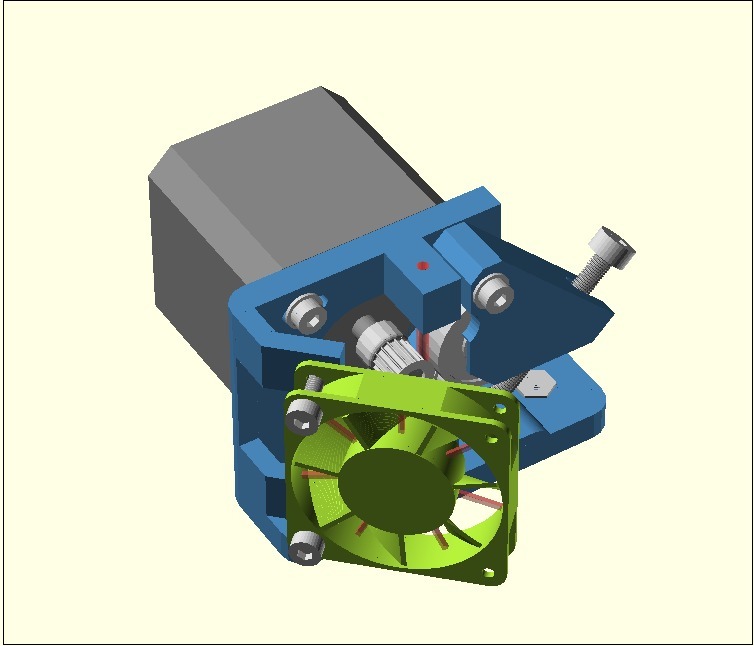 🔧 Extruder-X universal -1.75/3mm, direct drive extruder, Nema 17/23・Free 3D File for ・Cults