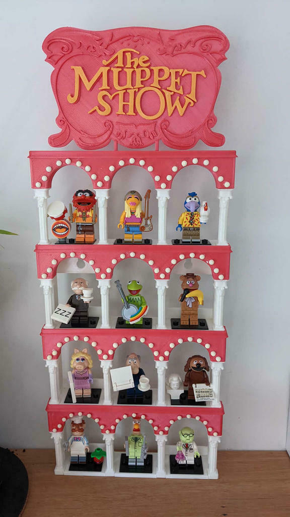 🧸 Muppets Minifig Display・ STL File for ・Cults