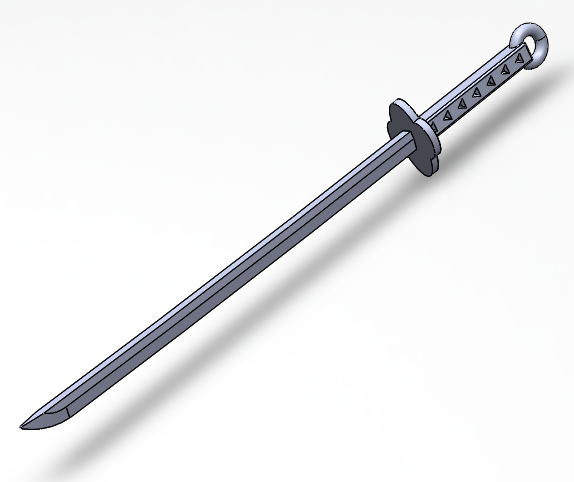 🗝️ Mini Katana・Free 3D File for ・Cults