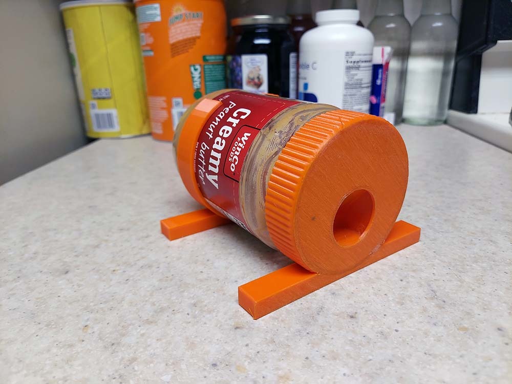 Free 3D file Live Catch Mouse Trap for a 16oz Jar, 28oz Jar, 40oz Jar 🐁 ...