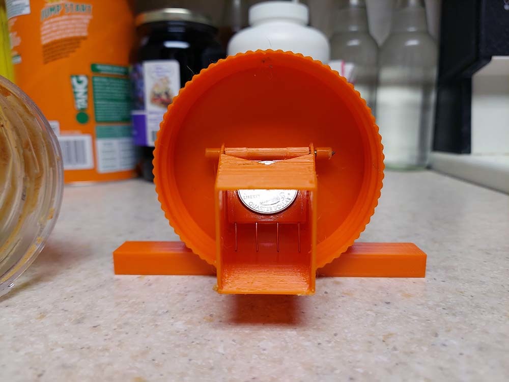 Free 3D file Live Catch Mouse Trap for a 16oz Jar, 28oz Jar, 40oz Jar 🐁 ...