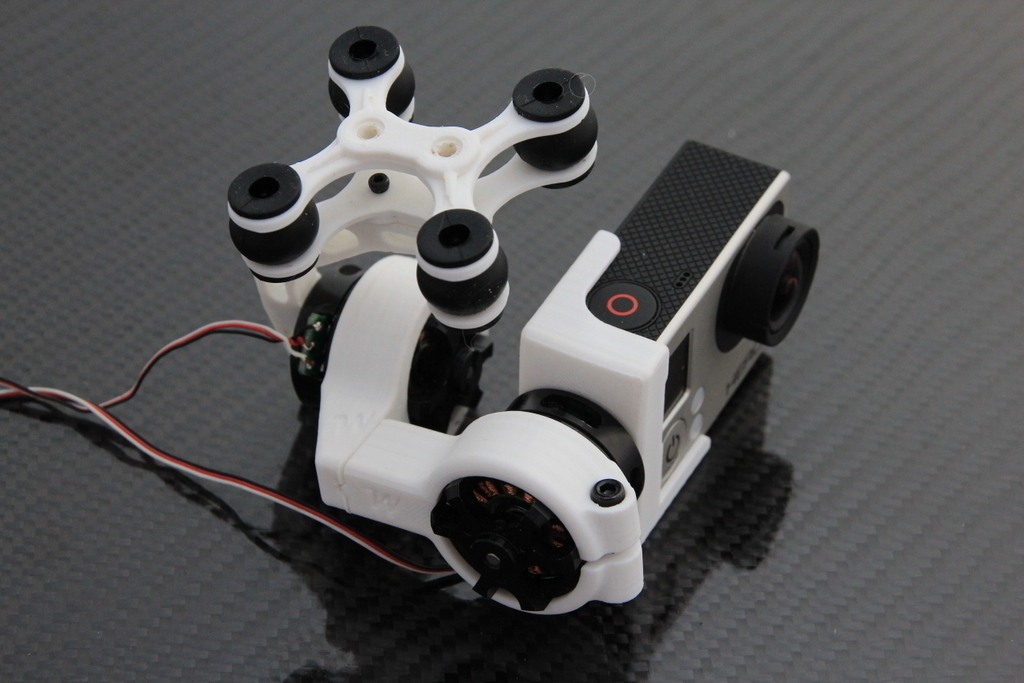 📷 Open Brushless Gimbal・Free 3D File for ・Cults