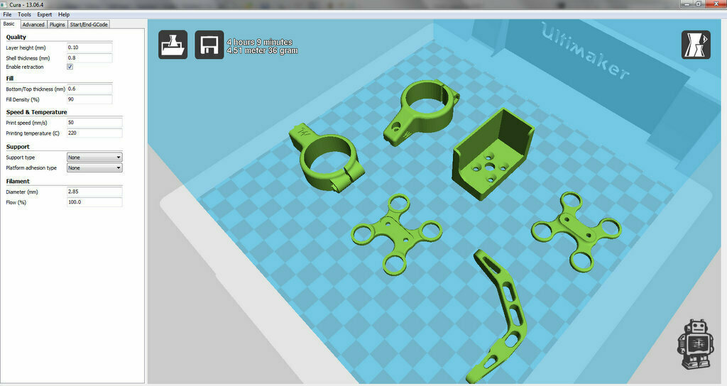 📷 Open Brushless Gimbal・Free 3D File for ・Cults