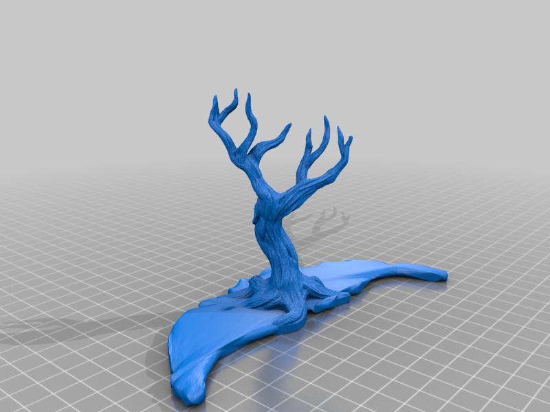 STL file 28mm Dead Tree Circles for Winter Tree People 😵 ・3D print ...