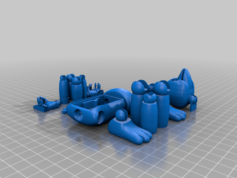 🎲 All Original Ball Joint Animatronics・Free 3D File for ・Cults