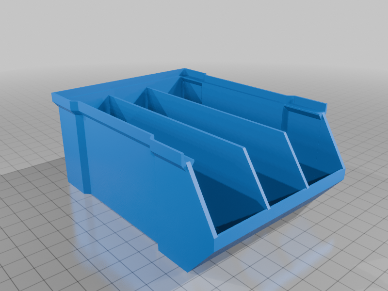 📦 Stackable Tray Box with Dividers・Free 3D File for ・Cults