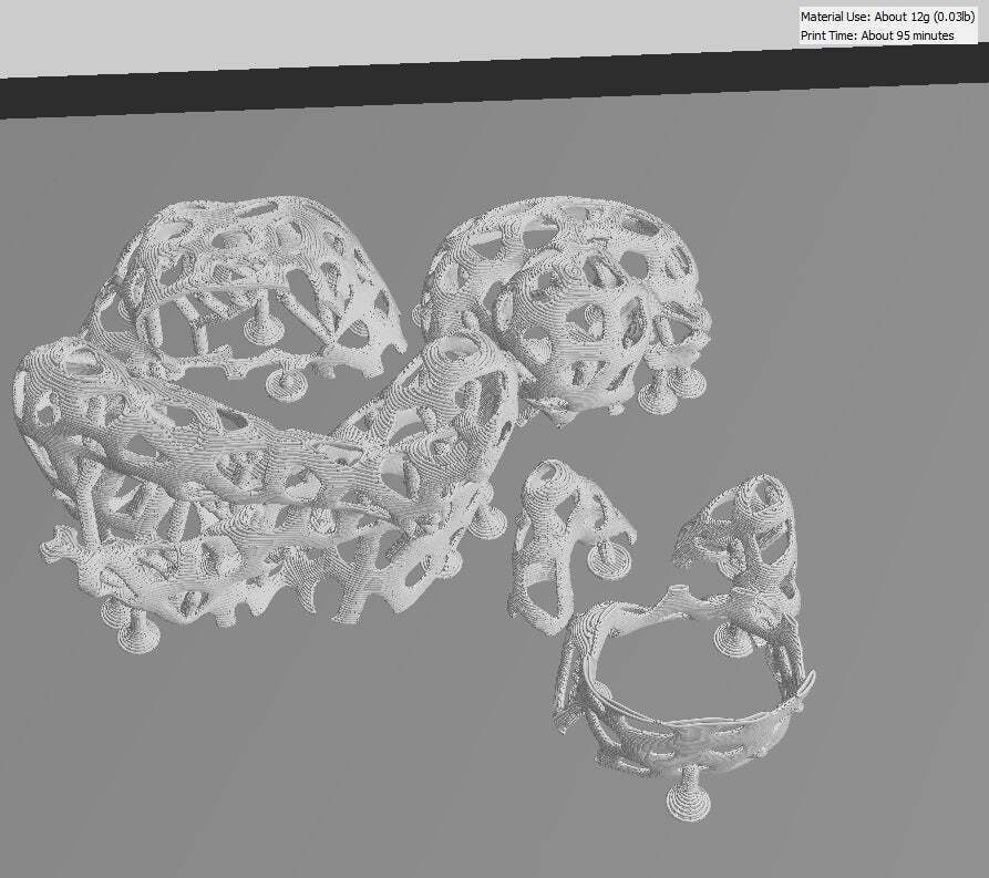 Free STL file Voronoi Experiment No.6 🗿・3D printing design to download ...