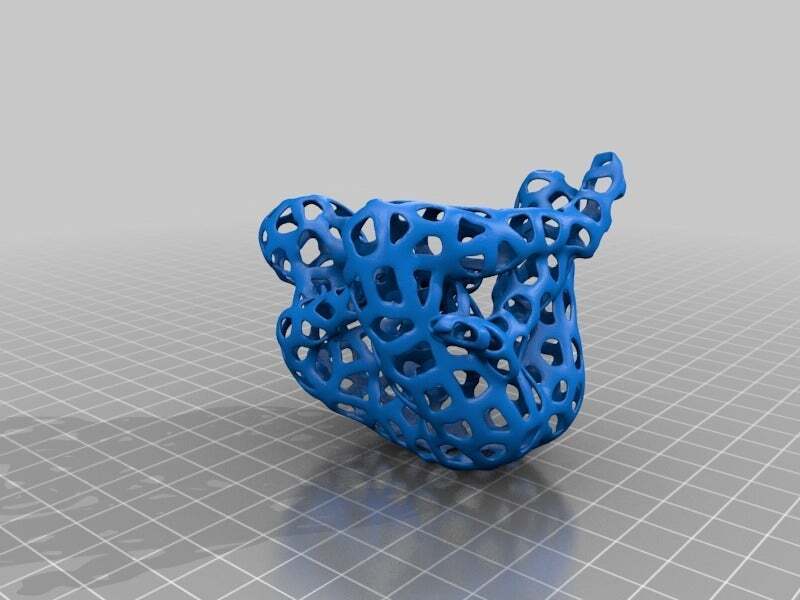 Free STL file Voronoi Experiment No.6 🗿・3D printing design to download・Cults