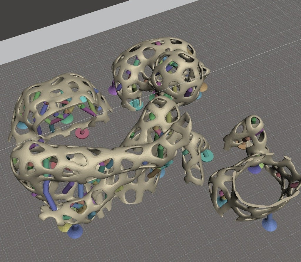 Free STL file Voronoi Experiment No.6 🗿・3D printing design to download・Cults