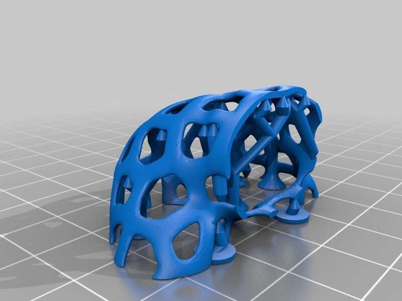 Free STL file Voronoi Experiment No.6 🗿・3D printing design to download ...