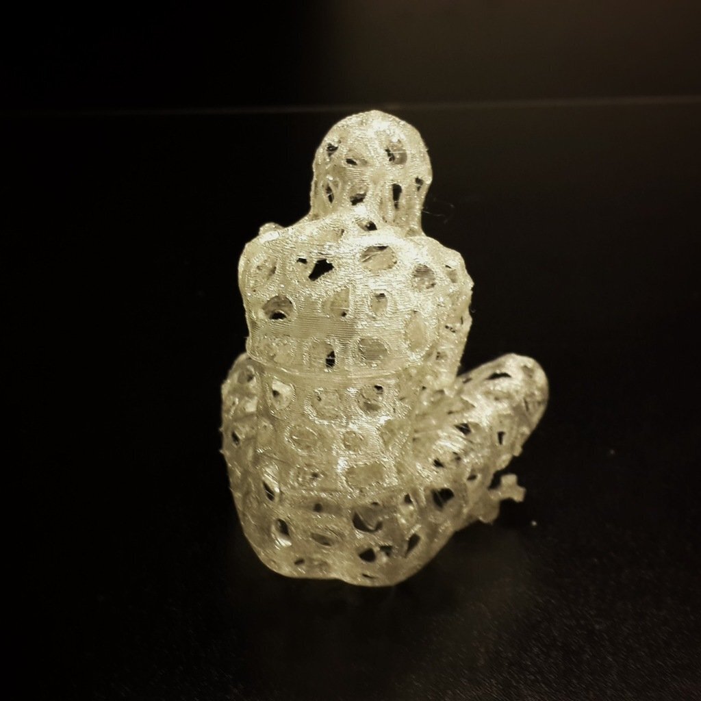 3D print Voronoi Experiment No.6・Cults