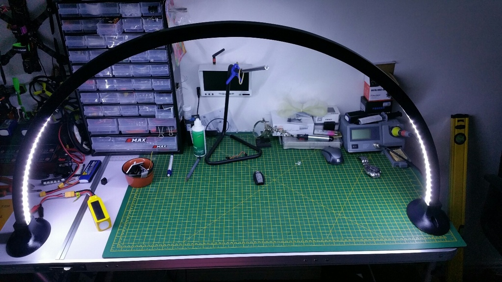 🪞 LED Arch Light・Free 3D File for ・Cults