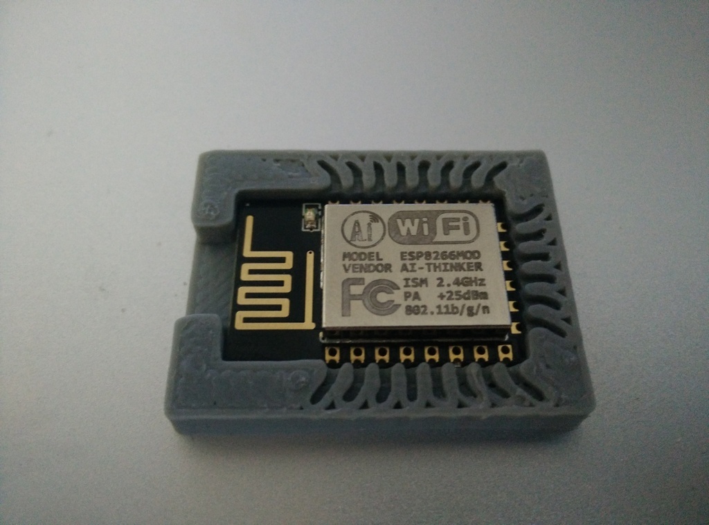 3D-Datei ESP8266 ESP-12E Sockel (COMPACT) kostenlos 🔌 ・Design für 3D ...