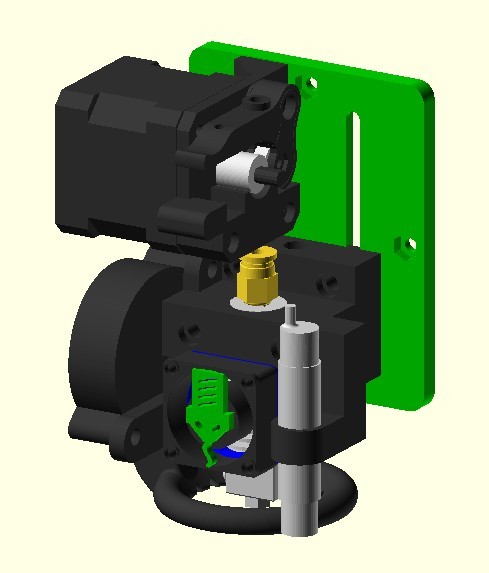 🧑‍🔧 Extrudeuse GREEN MAMBA V1.3/V2.0・Fichier 3D Gratuit pour ・Cults