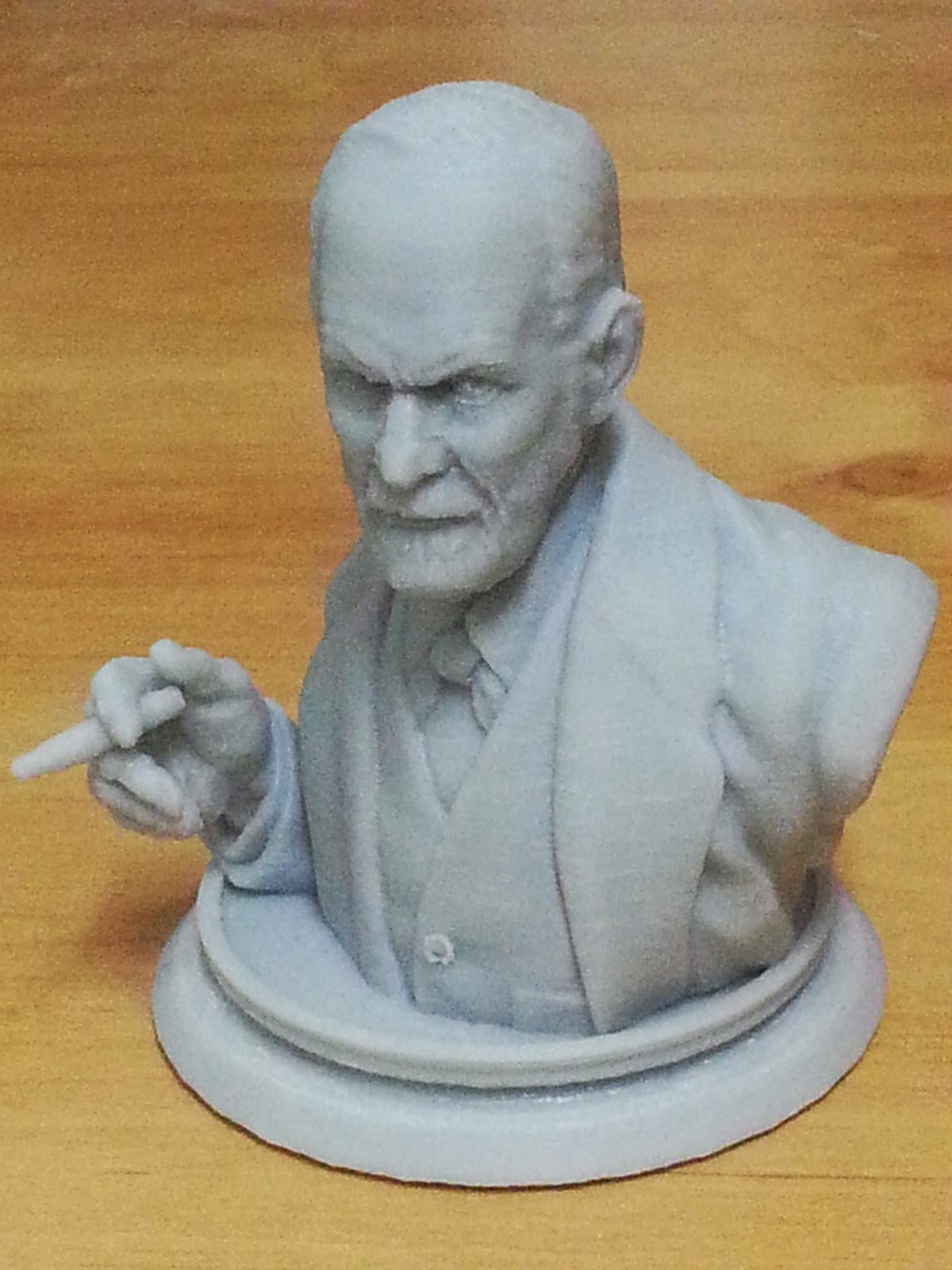 👤 Sigmund Freud Bust・ STL File for ・Cults