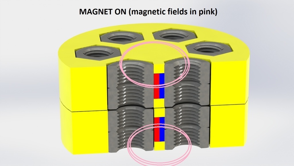Free STL file Small magnetic switch (55mm od) 🤏 ・3D print object to ...