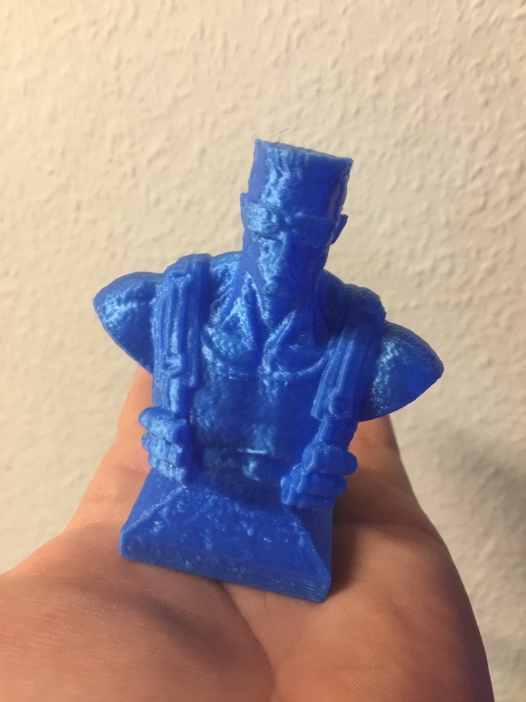 👤 Duke nukem Bust (3Dscan)・Free STL File for 3D printing・Cults